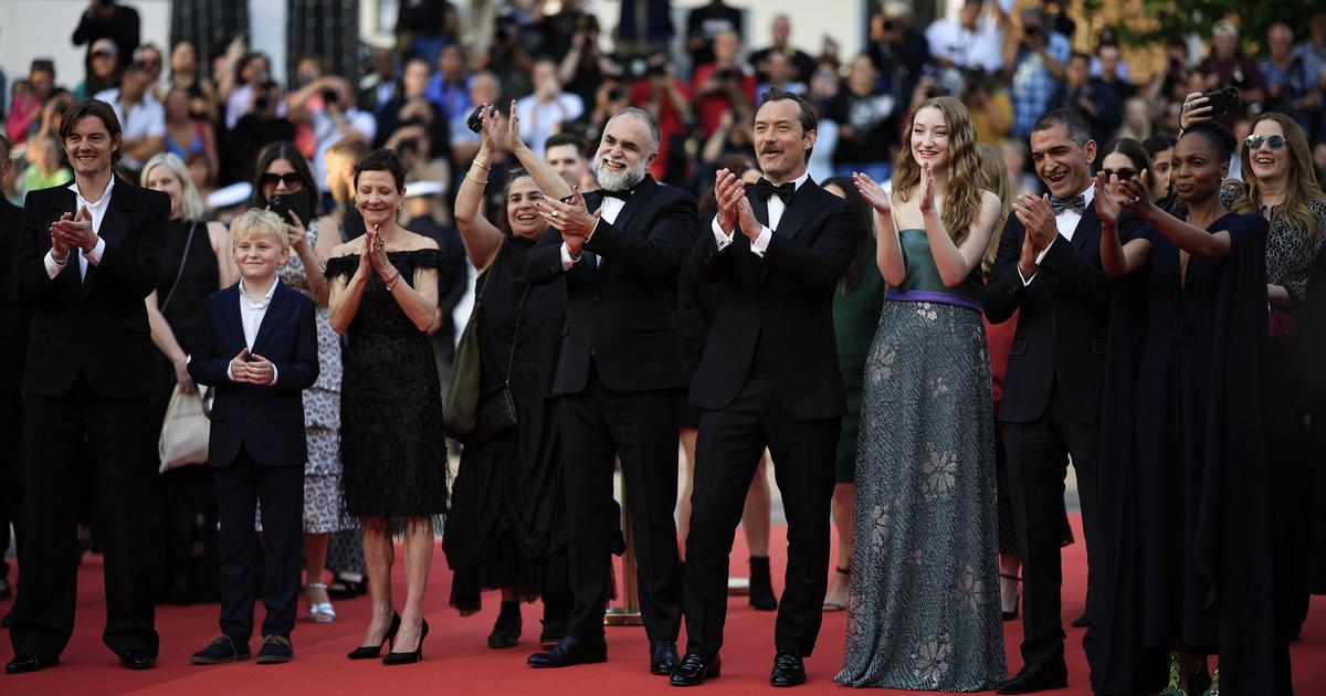 La moustache touffue de Jude Law, la veste peignoir de Marion Cotillard ...