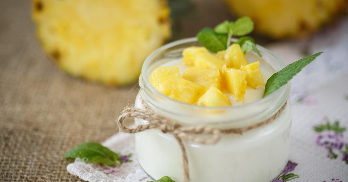 Crème à l'ananas