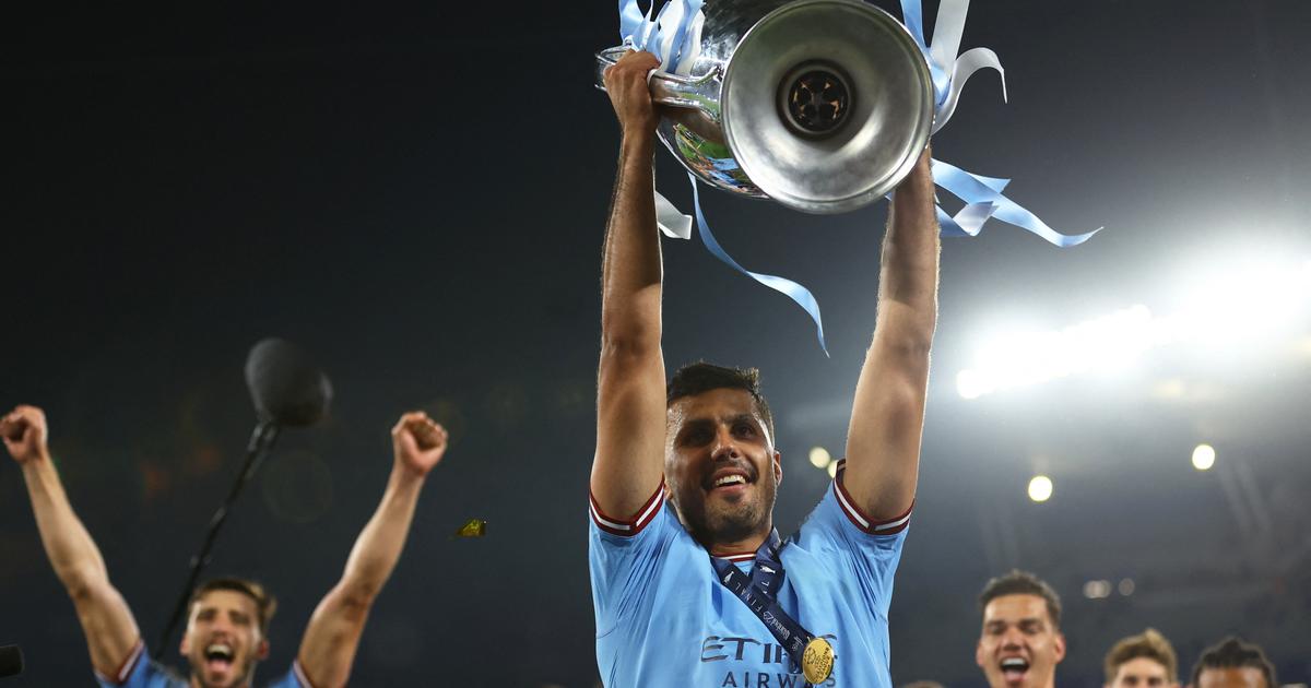 Foot : Rodri (Manchester City) élu meilleur joueur de la saison de ...
