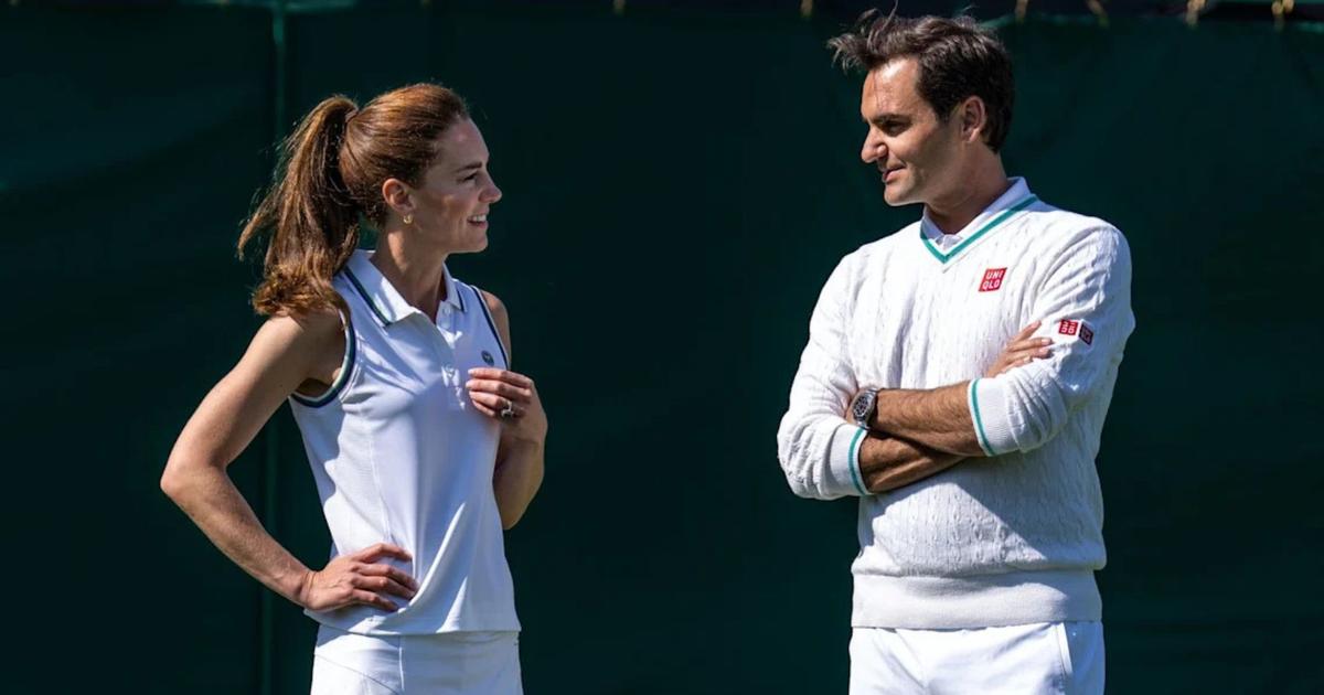 Match Point : en vidéo, Kate Middleton affronte Roger Federer sur le ...
