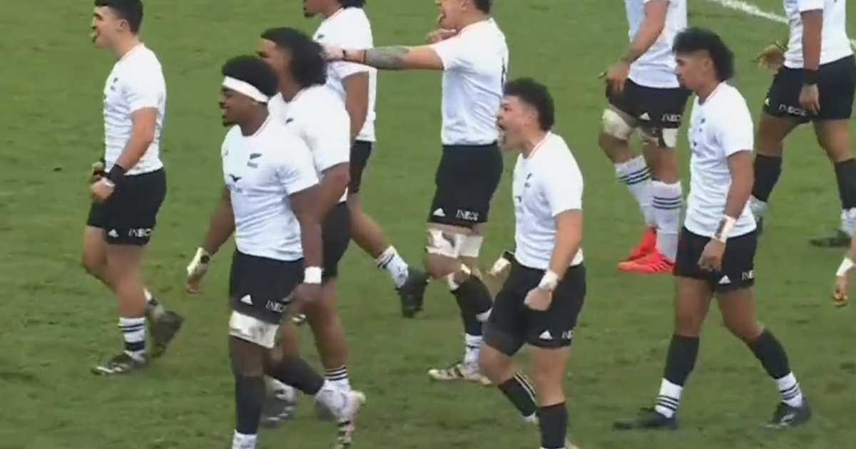 Rugby, Mondial U20 : en vidéo, l'interminable haka des Baby Blacks