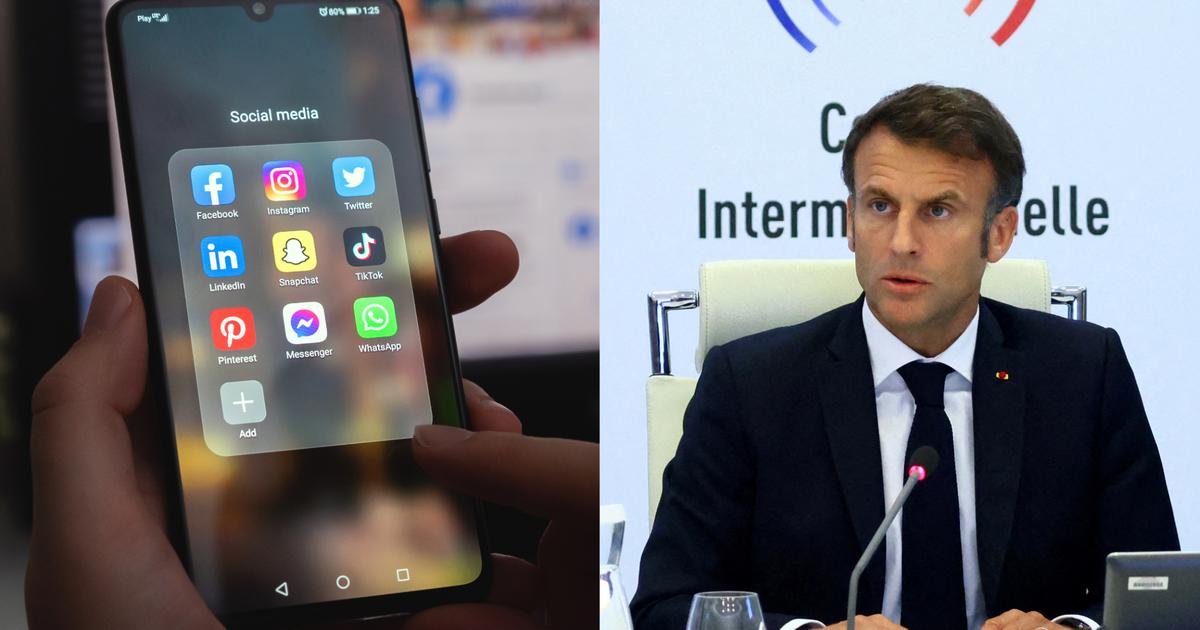 Réseaux sociaux : Emmanuel Macron appelle les plateformes à «la ...