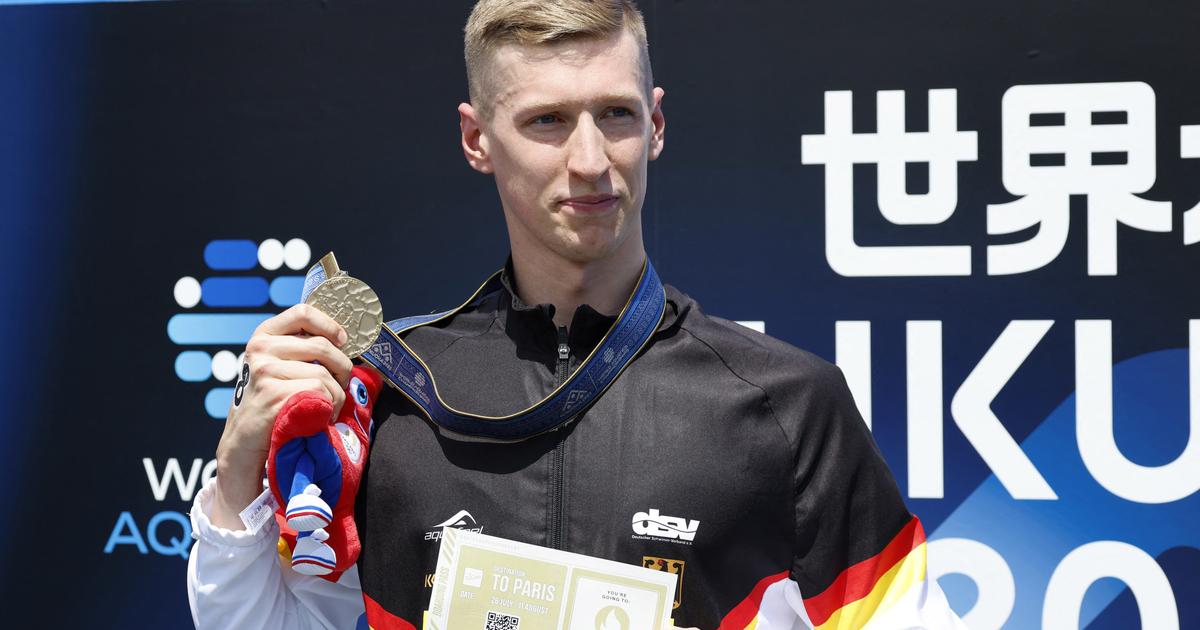 Natation : Wellbrock champion du monde du 10 km, les Français loin du ...