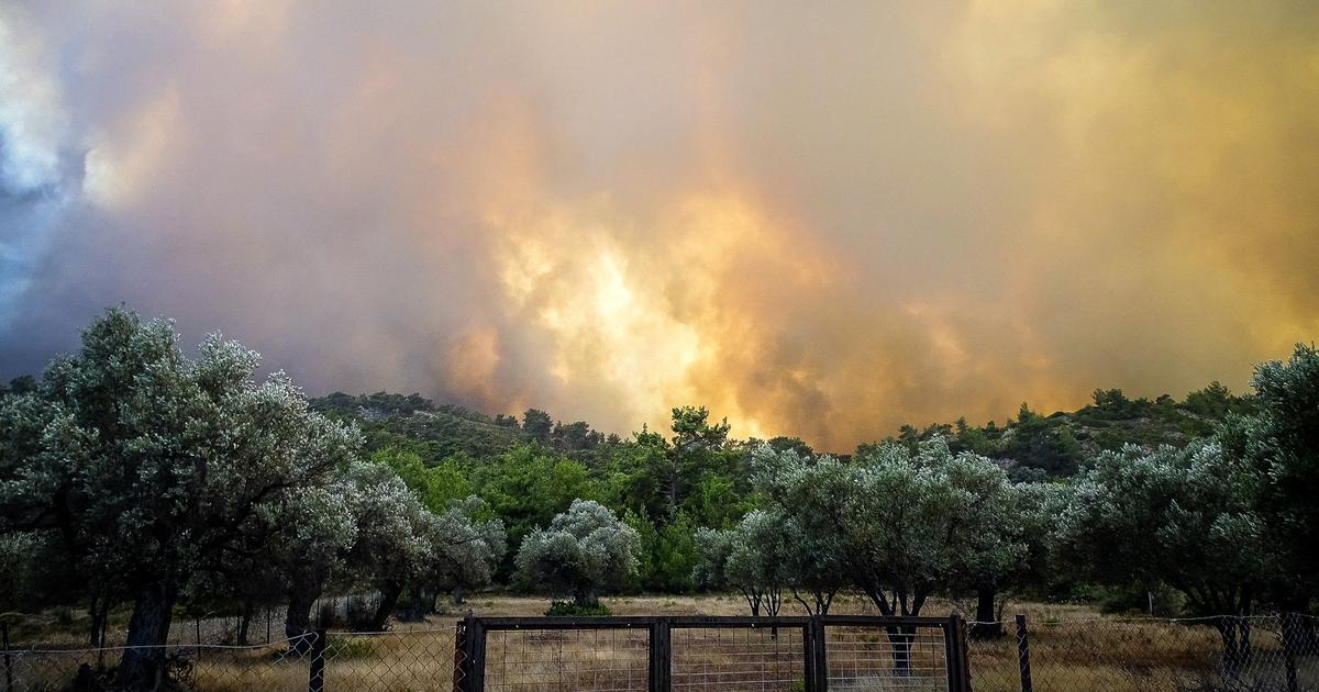 L'incendie de Rhodes à l'origine de «la plus grande opération d ...