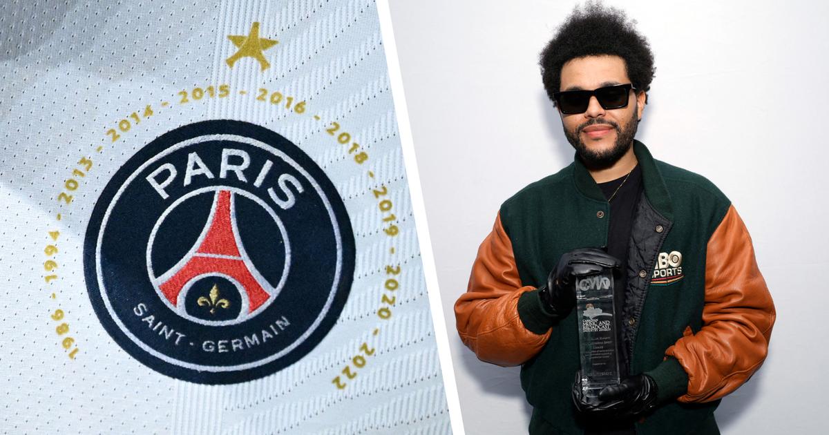 Foot : le PSG dévoile un maillot en collaboration avec The Weeknd