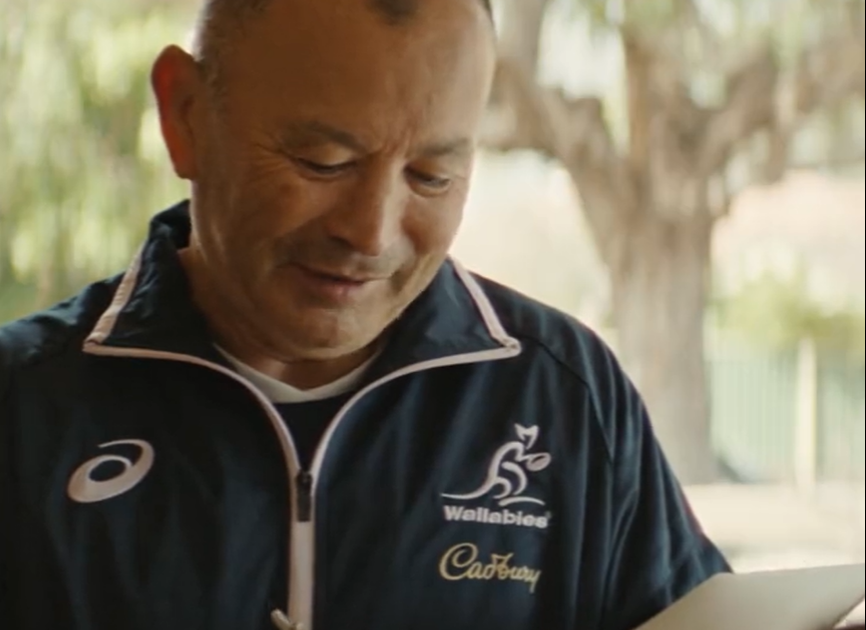 Rugby : la publicité hilarante d'Eddie Jones pour les Wallabies (vidéo)