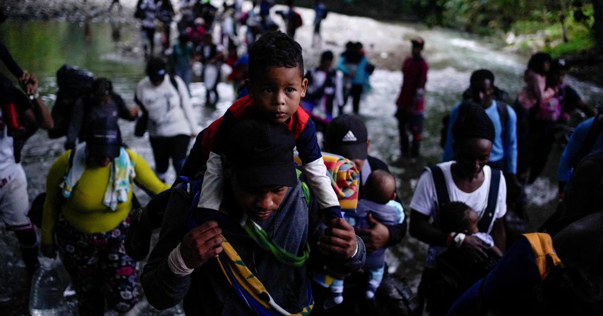 Record annuel de migrants traversant la forêt du Panama pour gagner les ...