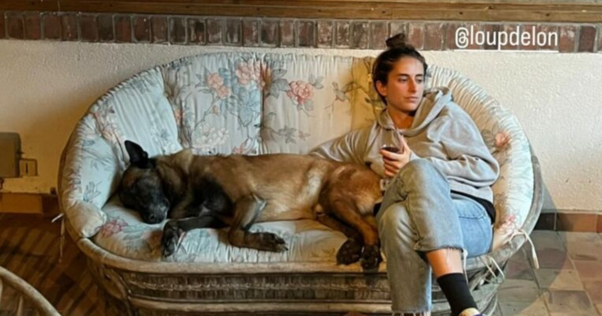 Anthony Delon partage un rare cliché de sa fille Loup