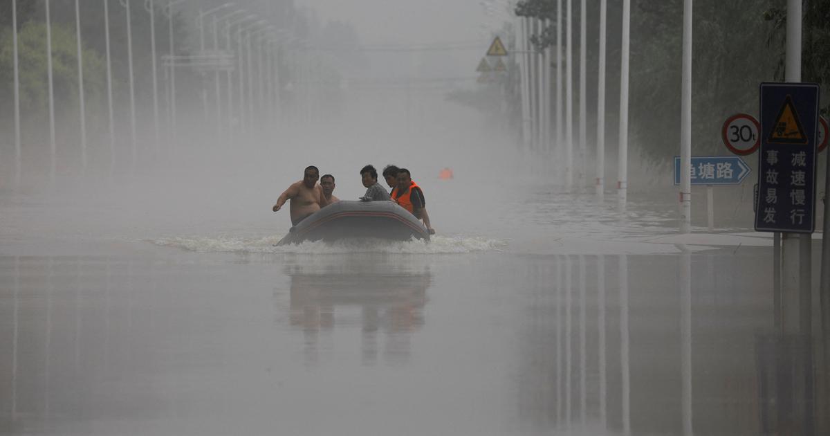 En Chine, les intempéries et les inondations font au moins 30 morts en ...