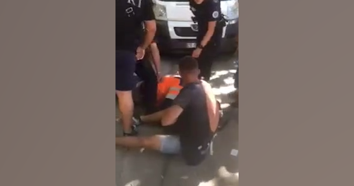 Marseille Les Images Chocs De Lagression Dun Policier Hors Service Par Deux Individus
