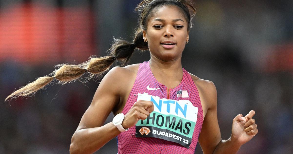 Mondiaux d'athlétisme : Thomas la plus rapide des demi-finales du 200m