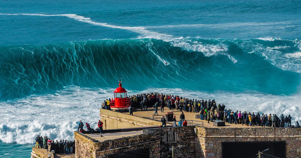 Pourquoi les vagues de Nazaré sont-elles aussi hautes, quand les voir