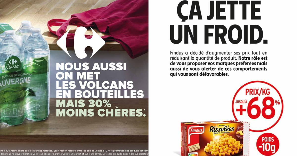 «Shrinkflation», publicité ciblée, accusations : entre distributeurs et ...