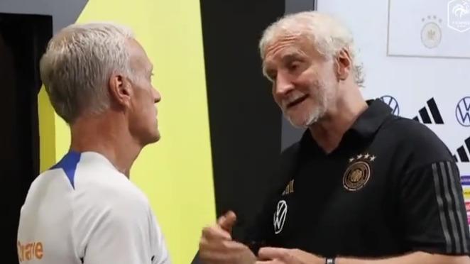 Allemagne-France : Völler et Deschamps, des retrouvailles dans un ...