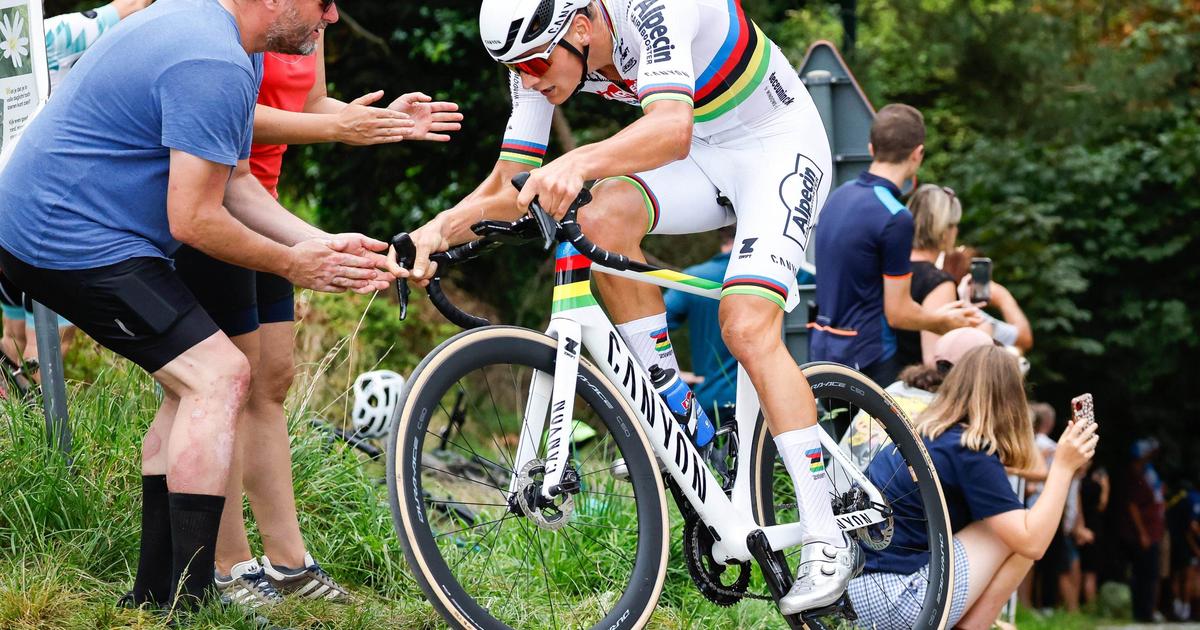 Cyclisme : première victoire de Mathieu Van der Poel avec le maillot de ...