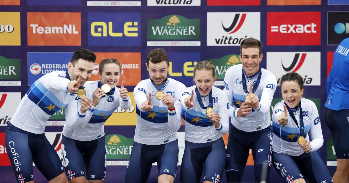 Cyclisme : le relais mixte français en or au Championnat d’Europe