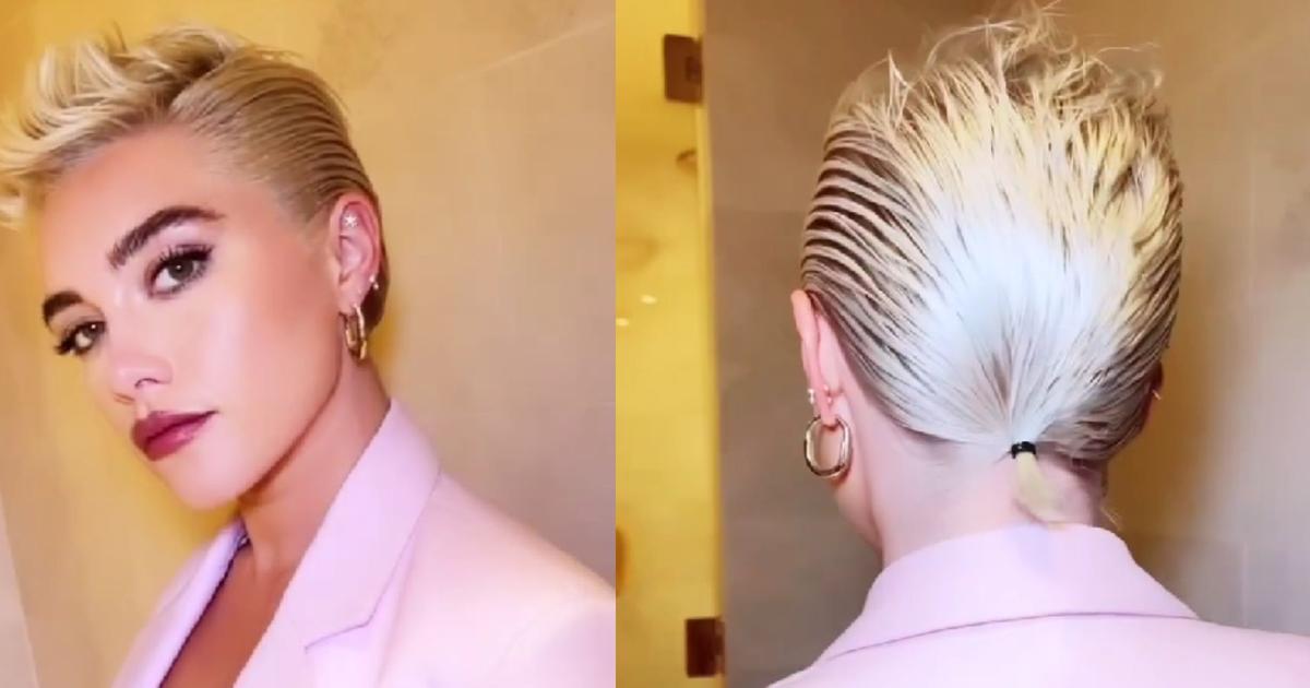 La micro queue-de-cheval de Florence Pugh : la tendance idéale pour ...