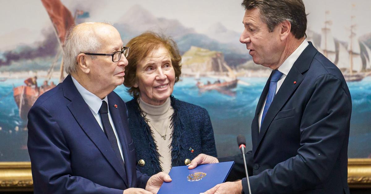 Serge et Beate Klarsfeld au conseil municipal de Nice pour la création ...
