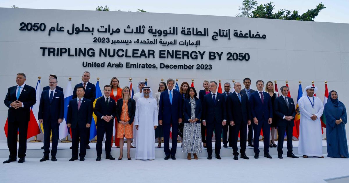 COP28: une vingtaine de pays, dont la France, appellent à tripler le nucléaire dans le monde d ...