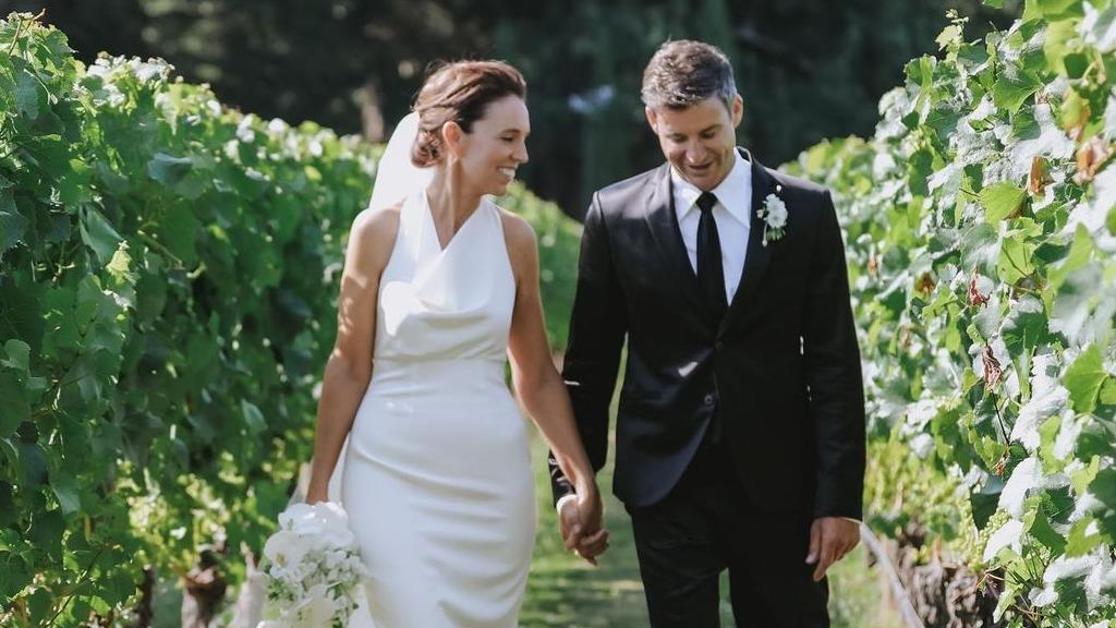 Le mariage de l’ex-première ministre néo-zélandaise, Jacinda Ardern ...
