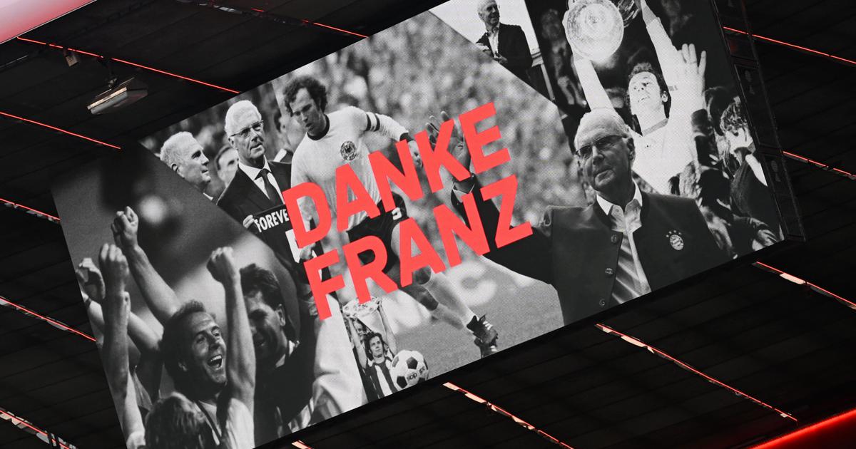 Décès de Franz Beckenbauer : le dernier hommage au «Kaiser» à l'Allianz ... Décès de Franz Beckenbauer : le dernier hommage au «Kaiser» à l'Allianz ...