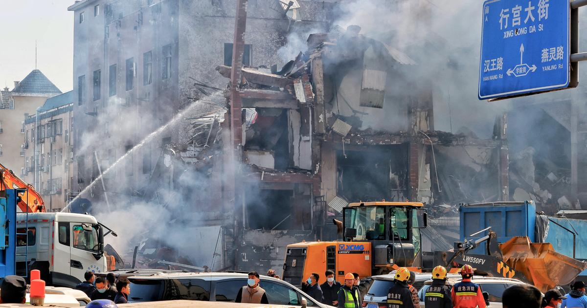 Chine : une impressionnante explosion sans doute due au gaz fait au ...