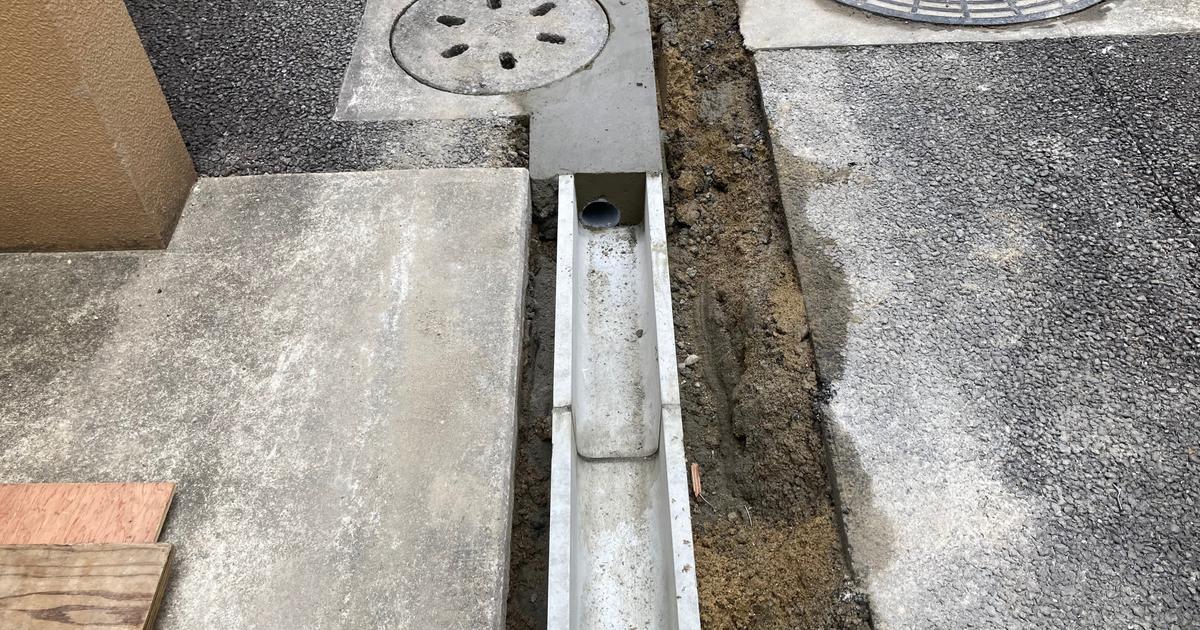Comment installer un caniveau