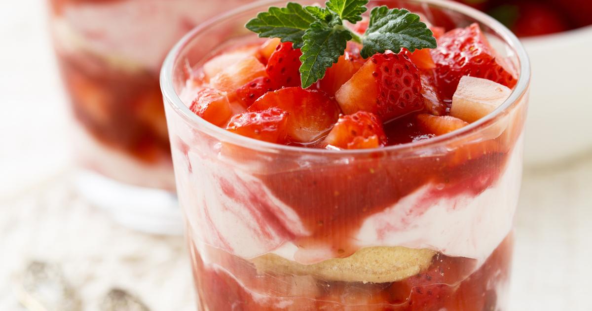 Tiramisu aux fruits rouges