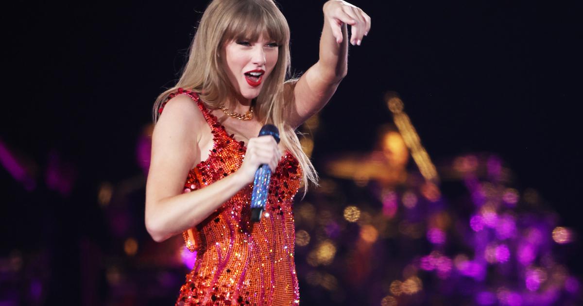 Tout ce qui brille : en image, les looks étincelants de Taylor Swift ...