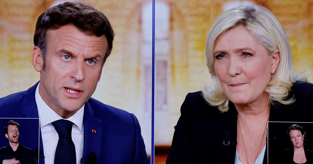 Marine Le Pen se dit prête à débattre avec Emmanuel Macron, mais après ... Marine Le Pen se dit prête à débattre avec Emmanuel Macron, mais après ...