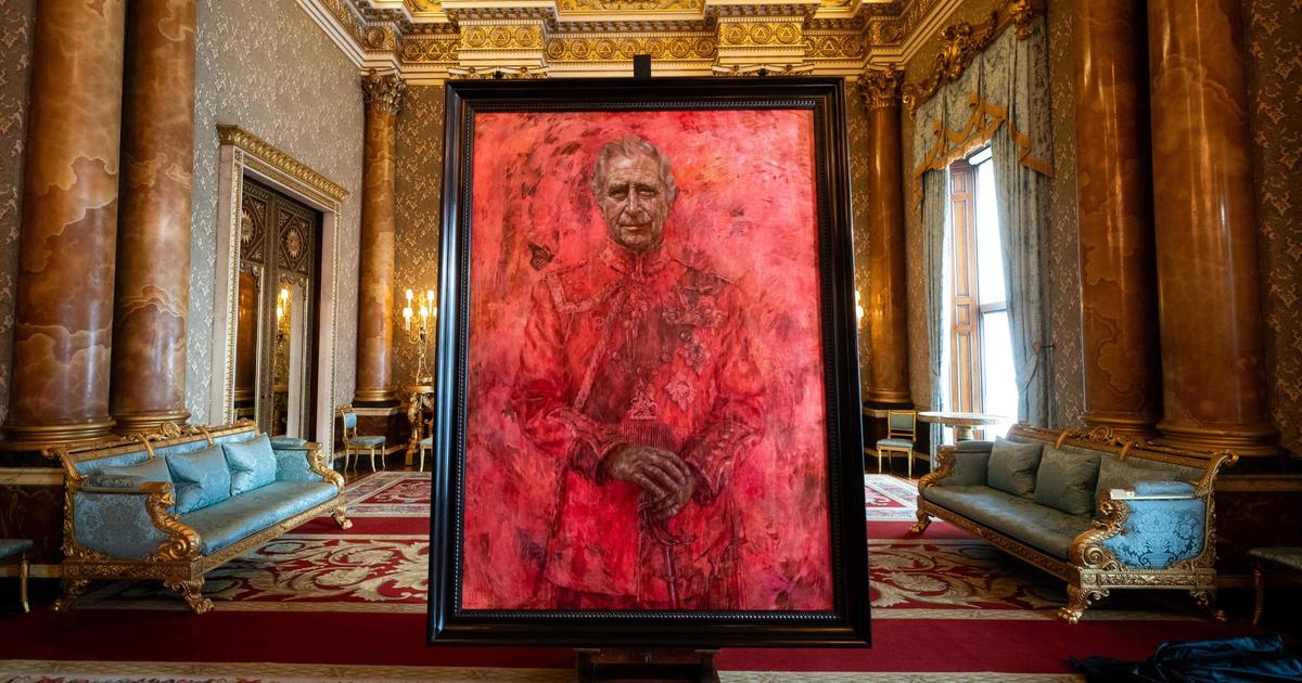 Royaume-Uni : le premier portrait officiel du roi Charles III dévoilé