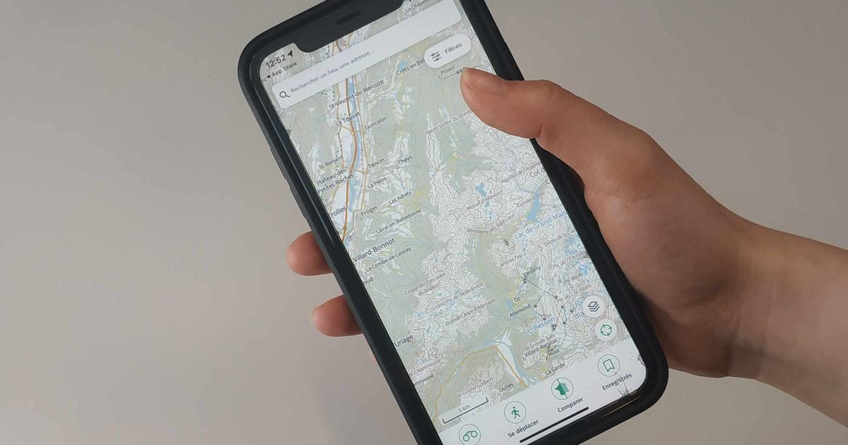 L’IGN lance sa propre application de cartographie pour «découvrir la ...