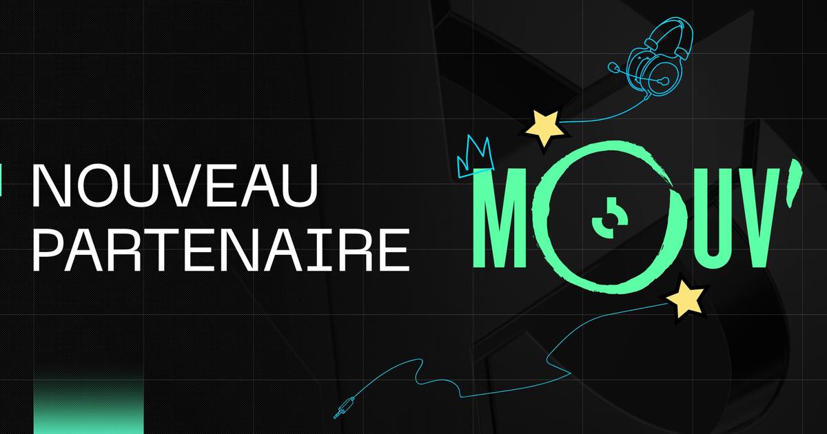 La radio Mouv' devient partenaire média du club d'esport Karmine Corp
