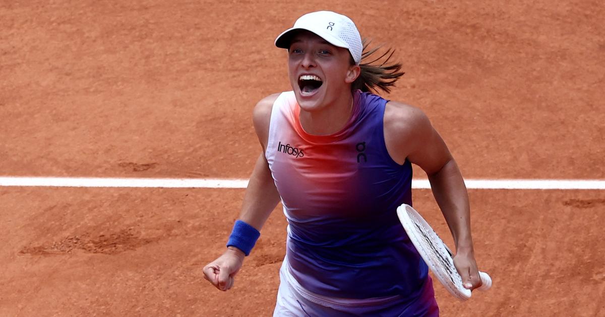 Roland-Garros : les chiffres affolants d'Iga Swiatek après sa nouvelle victoire à Paris