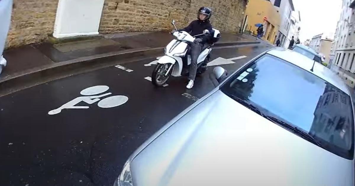 À Lyon, un cycliste agressé au feu rouge par un automobiliste qui tente de le renverser