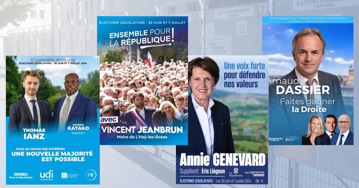 Législatives : le grand flou des affiches électorales