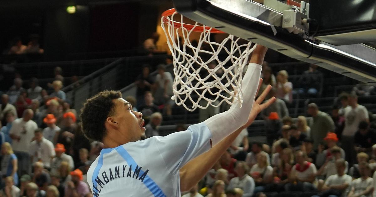 Basket : touché par un virus, Wembanyama forfait pour le troisième ...