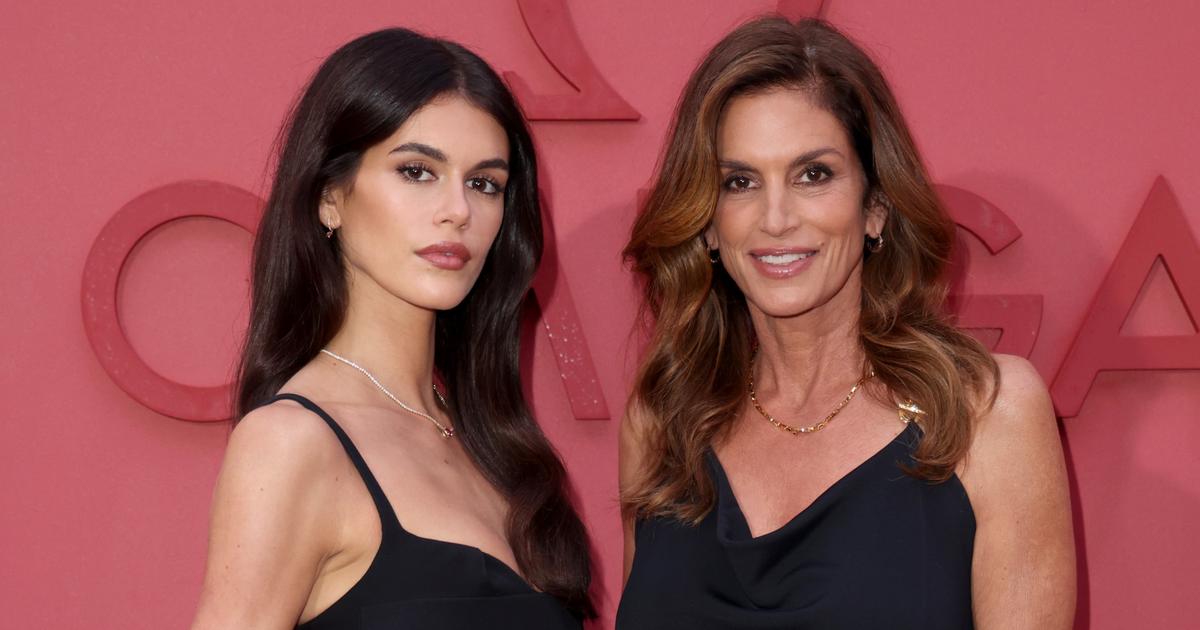 The surreal look of Cindy Crawford and her daughter Kaia Gerber on the ...