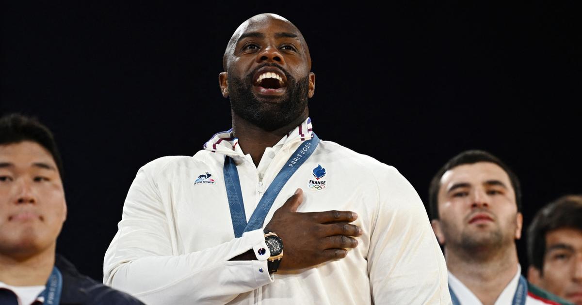 JO - Judo : en vidéo, la Marseillaise après le 3e sacre olympique de ...