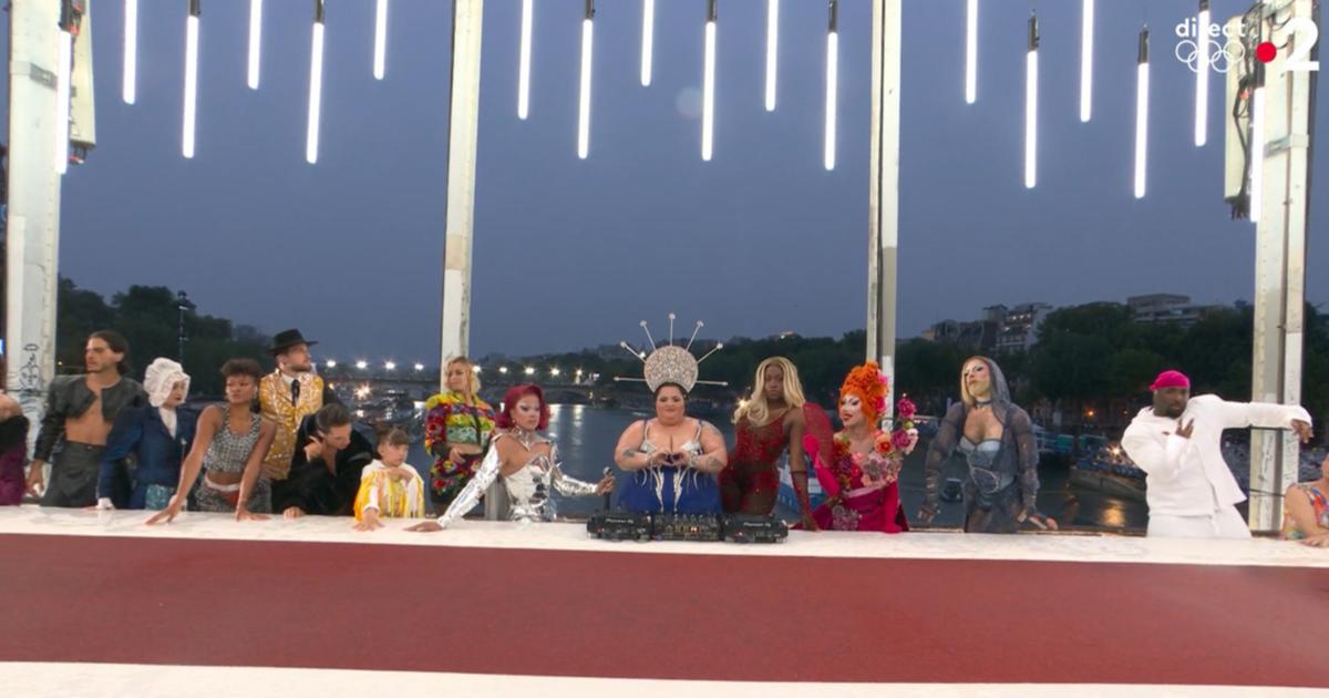 La DJ Barbara Butch, qui a participé à la cérémonie d’ouverture des JO ...