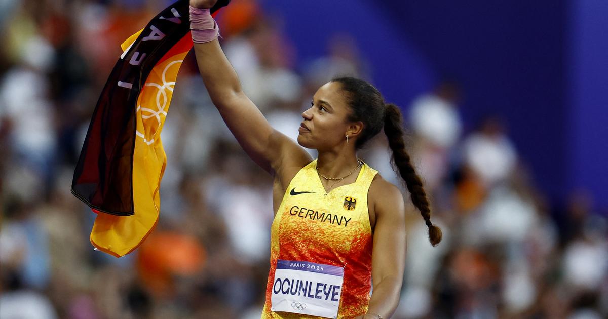 JO - Athlétisme : Yemisi Ogunleye est championne olympique du lancer du ...