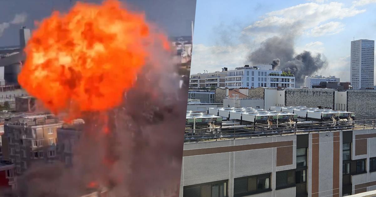 Paris : des explosions et un grave incendie sur le toit d’un immeuble du 13e arrondissement ...