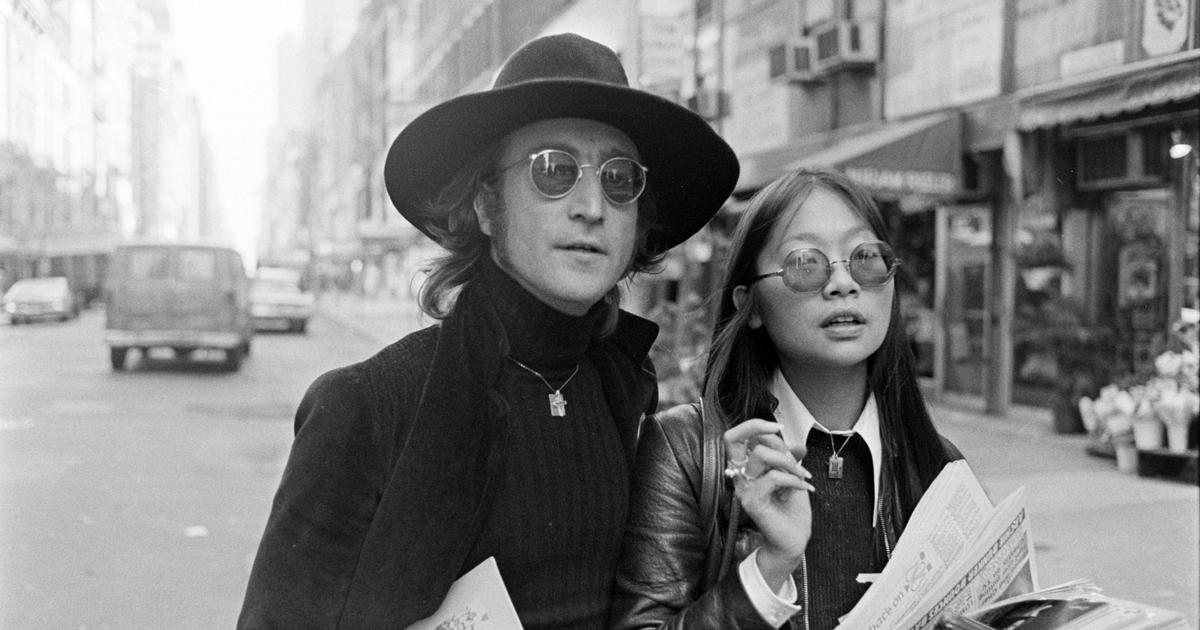 John Lennon et son assistante personnelle May Pang : une histoire d ...