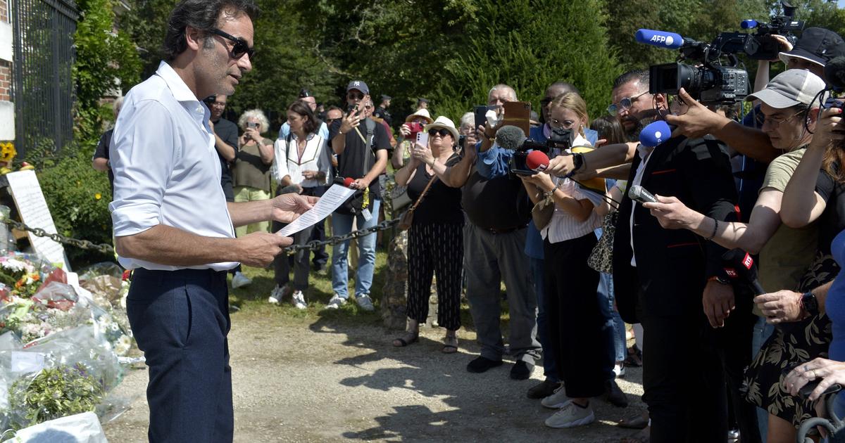 PHOTOS - Obsèques d'Alain Delon : ses fils émus, son cercueil… ces ...