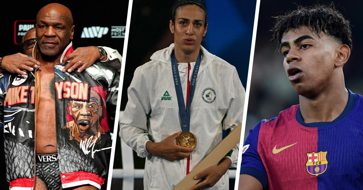 Mike Tyson, Imane Khelif, Lamine Yamal... Le Top 10 des sportifs les ...