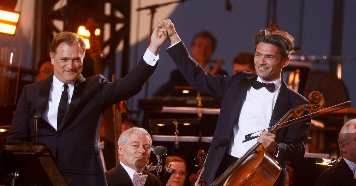 Renaud et Gautier Capuçon posent avec leur sœur Aude : un beau et rare ...