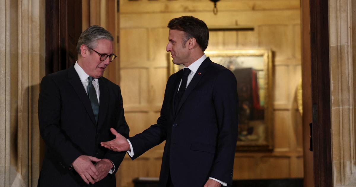 «Nous avons beaucoup de convergences» : Emmanuel Macron et Keir Starmer se sont entretenus au ...