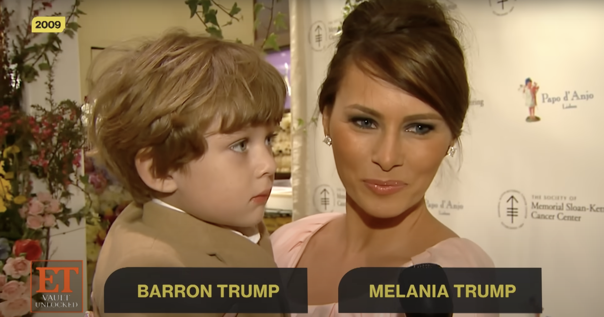PHOTOS - Barron Trump métamorphosé : découvrez l'évolution physique du ...