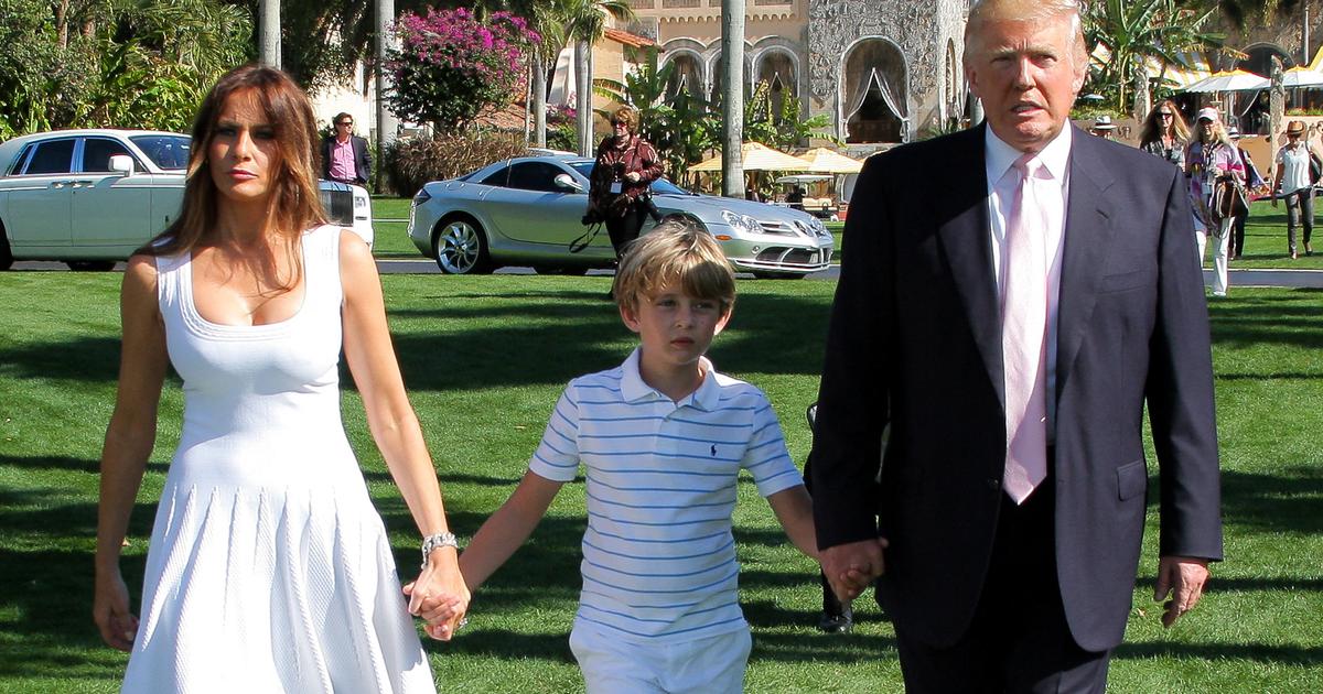PHOTOS - Barron Trump métamorphosé : découvrez l'évolution physique du ...