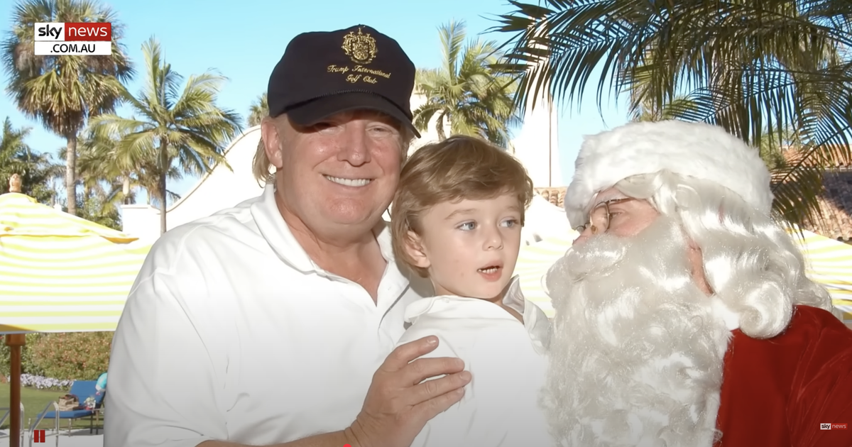 PHOTOS - Barron Trump métamorphosé : découvrez l'évolution physique du ...